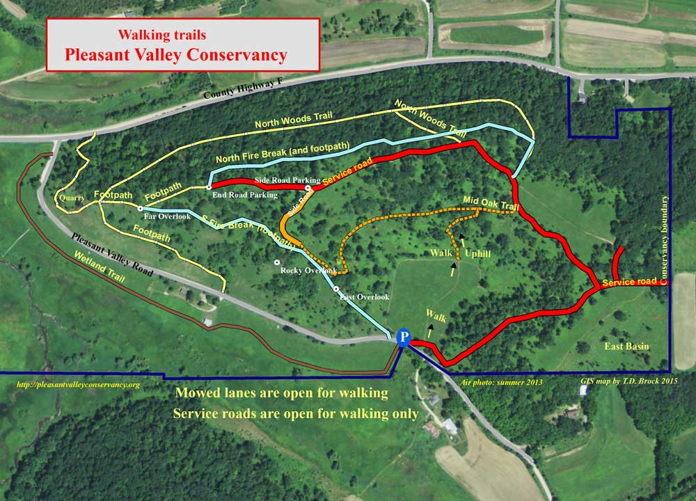 Public Trail Map – Pleasant Valley Conservancy